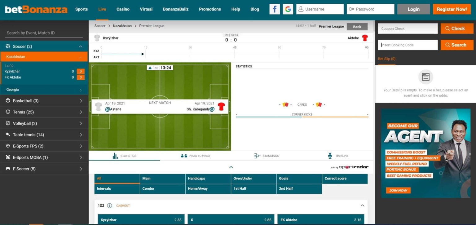 BetBonanza Nigeria Sports Betting Site Review