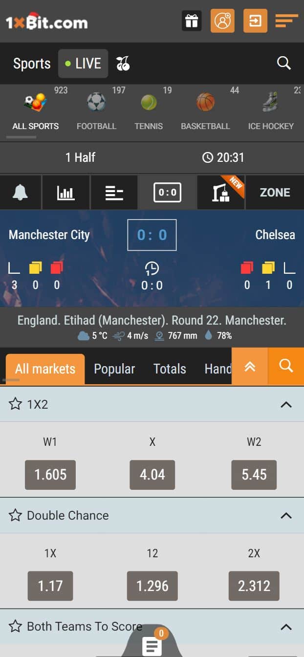 1xBit Nigeria Sports Betting Site Review
