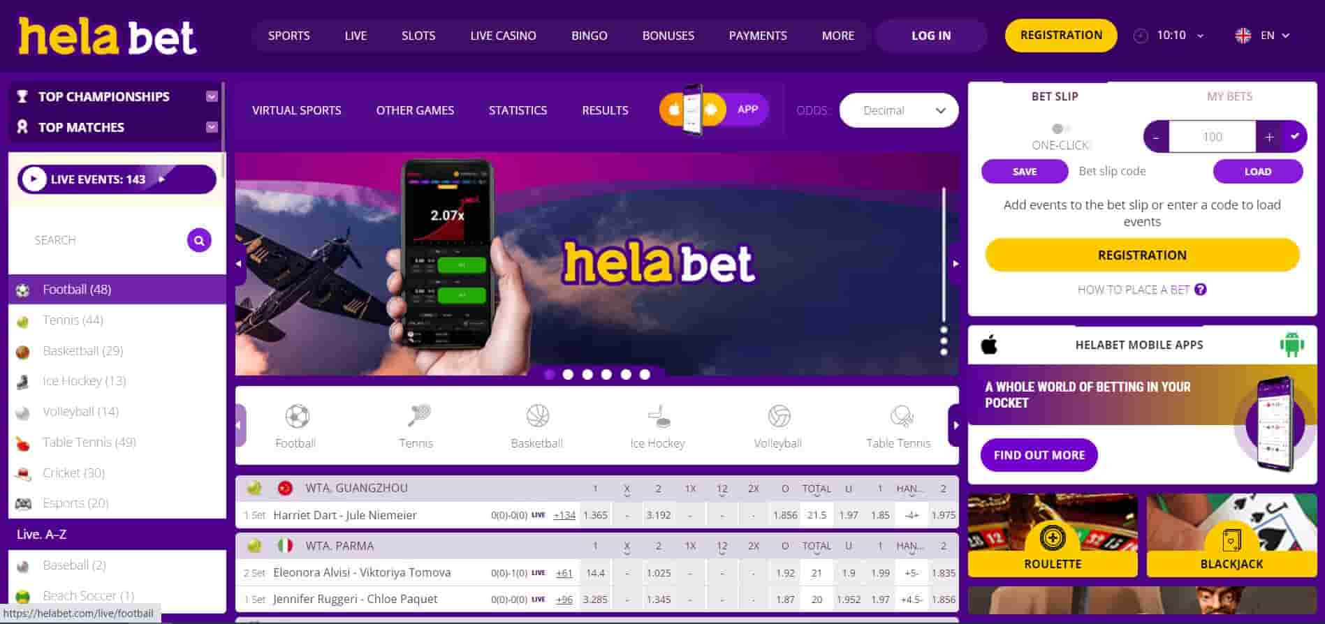 Helabet Nigeria Sports Betting Site Review